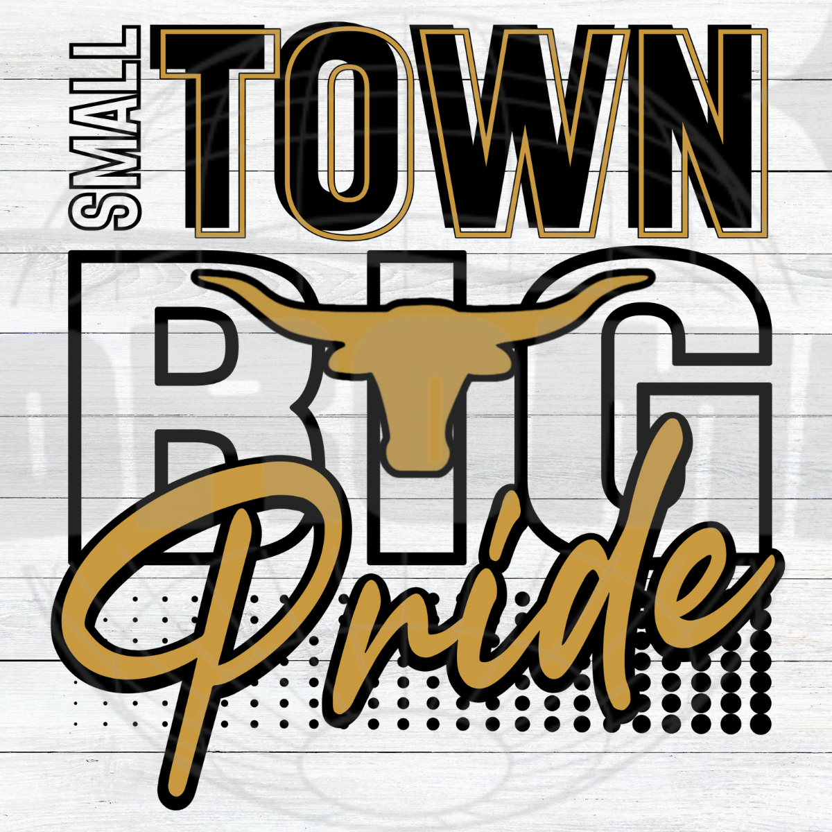 SMALL TOWN BIG PRIDE HORNS – Dromi